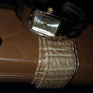 Quartz | Accessories | Vintage Quartz Bangle Cuff Bracelet | Poshmark